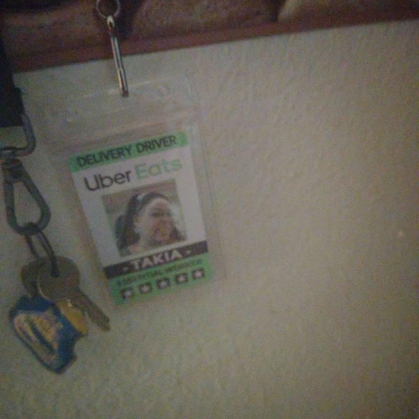 Uber Eats Driver ID Card With Your Picture - Custom Picture Badge ...