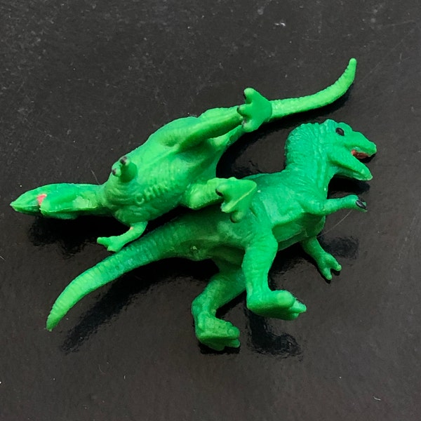 MINIATURE DINOSAUR T-rex Tyrannosaurus Rex Figures Dollhouse Terrarium ...