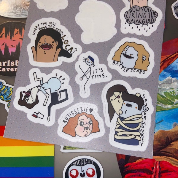 T-lite A6 Vinyl Sticker Sheet | Twilight Saga Inspired Durable ...