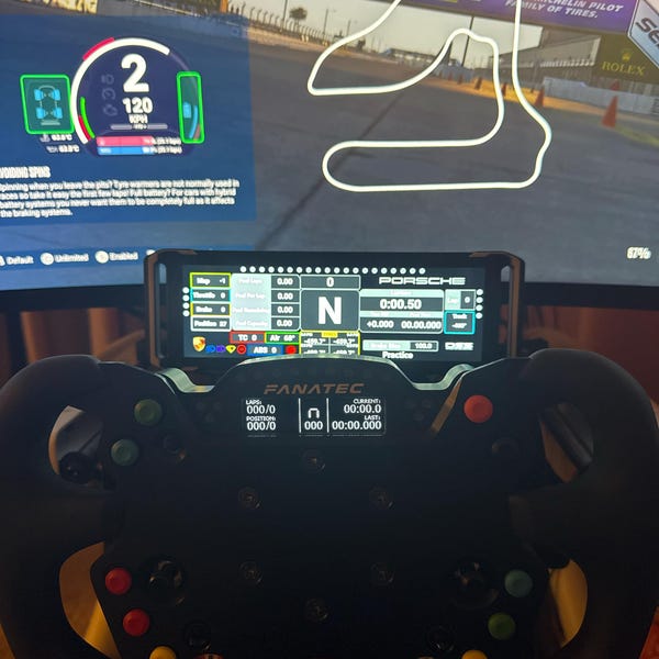7.8" USB Sim Racing Display: HyperLine-X DDU Dashboard - SimHub ...