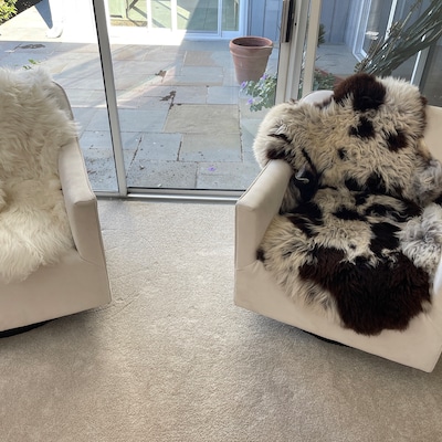 Very Big Rare Breed Sheepskin Rug 120 Cm Long. Real Sheepskin - Etsy