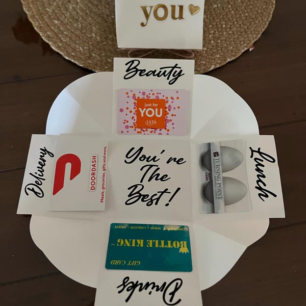 Pop Open Gift Card Box - Gift Card Holder - Baskets & Boxes - 2023 ...