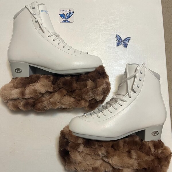 Figure Skating Soakers With Rhinestones| Soft Guards | Ice Skating ...