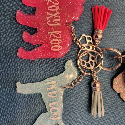 Customizable Morgan Horse Glitter Keychain Personalized - Etsy