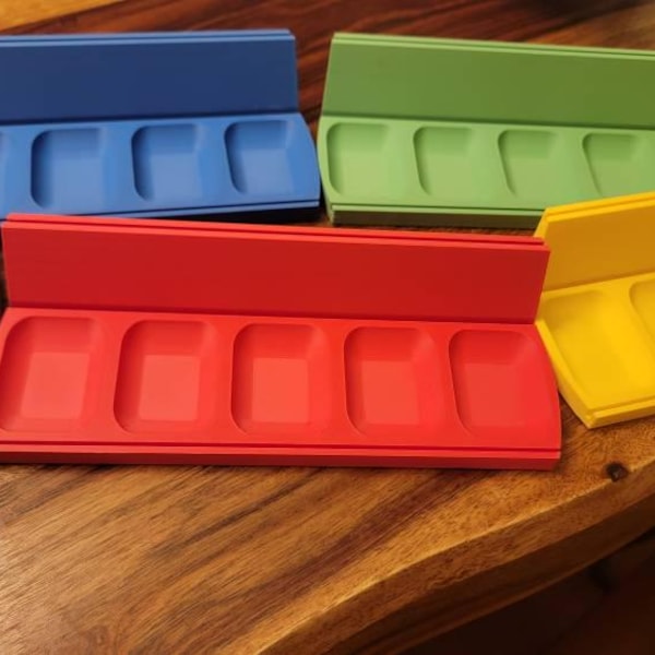 Board Game Tray: Card Holder & Token Organizer - Tiered and Flat - Etsy