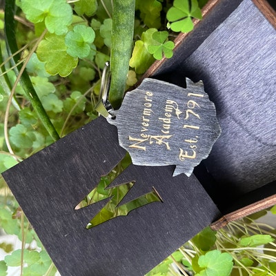 Wednesday Addams Wall Clock, Ophelia Hall Window Room, Wooden Wall ...