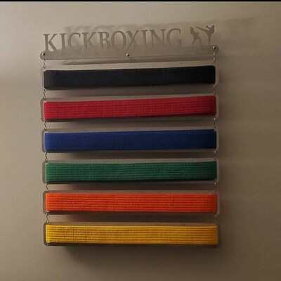 Kickboxing Belt Display Modular Design Male OR Female Figure Options ...