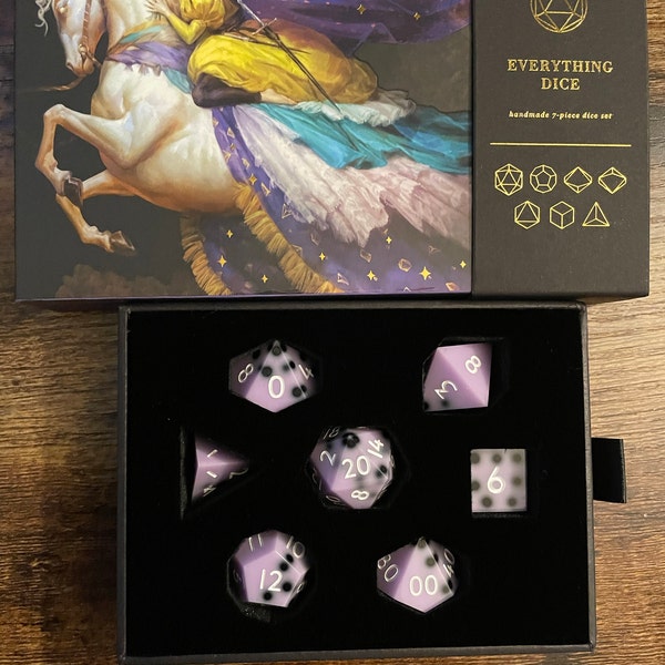 Taro Milk Tea Boba Dice - Kawaii Dice, Boba Dice, Handmade Resin Sharp ...