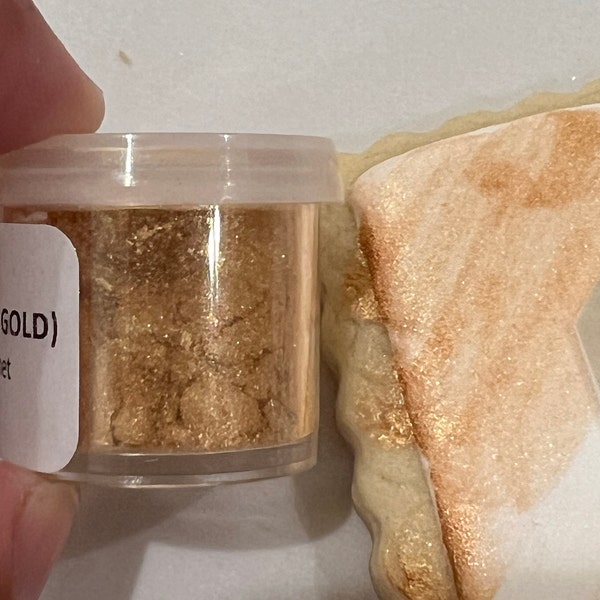 Old Gold Pharaohs Gold Luster Dust 2 Grams - Cake Decorating Dusts Gum ...