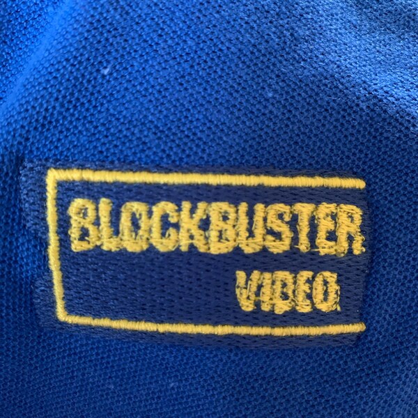 BLOCKBUSTER VIDEO Vintage Employee Uniform Polo Shirt Size XL - Etsy Canada