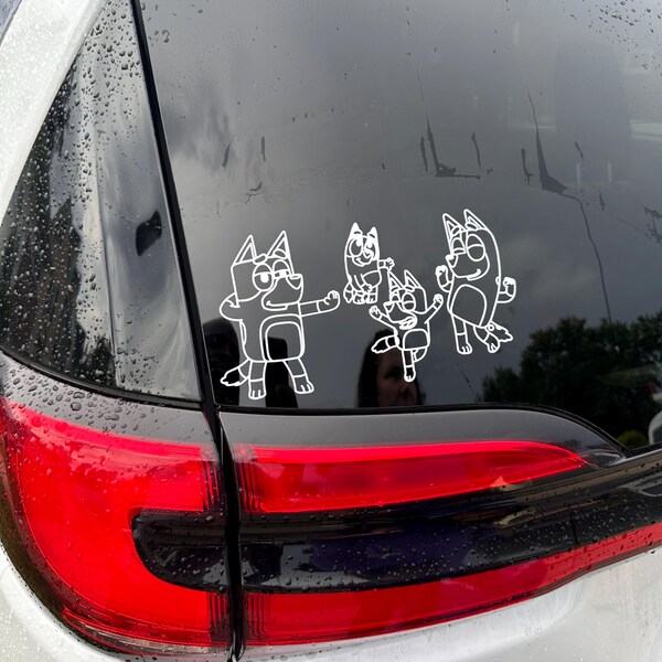 Chili: I Need 20 Minutes Sticker, Bluey, Bluey Car Decal, Vinyl Decal ...