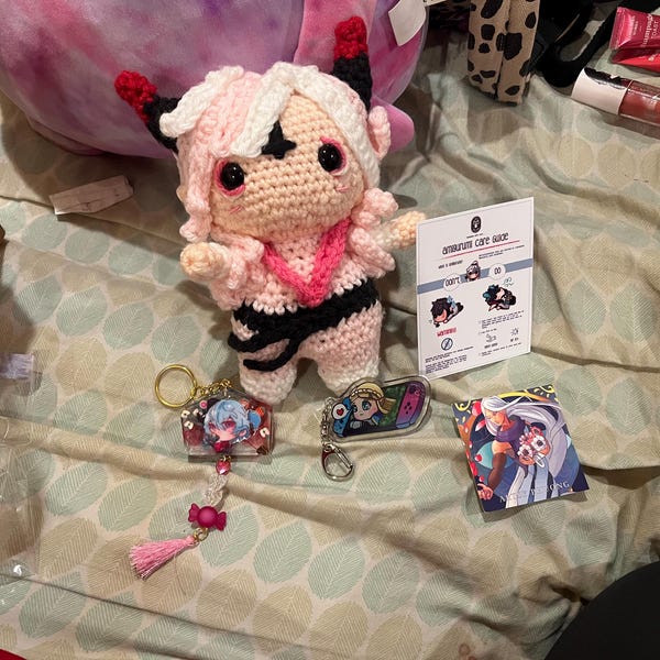 Very Detailed 6in Honkai Star Rail Jing Yuan Crochet Amigurumi Handmade ...