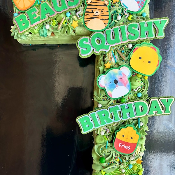 Friends - Cake Topper - Friends Fans - Theme - Birthday - Personalised ...