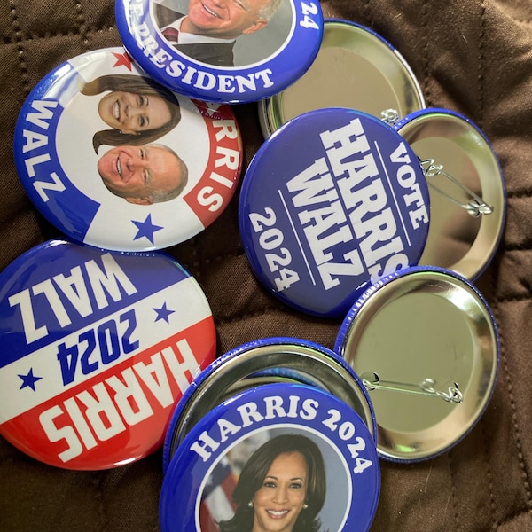 5 Pack - Black History Month Multipack Pinback Buttons - Round 2.25 ...