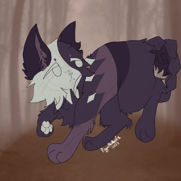 P2U Furry Canine / Fox Reference Sheet Base - Etsy