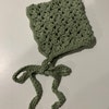 Crochet Zoe Bonnet Written Pattern - Easy Crochet Pixie Bonnet / Hat ...