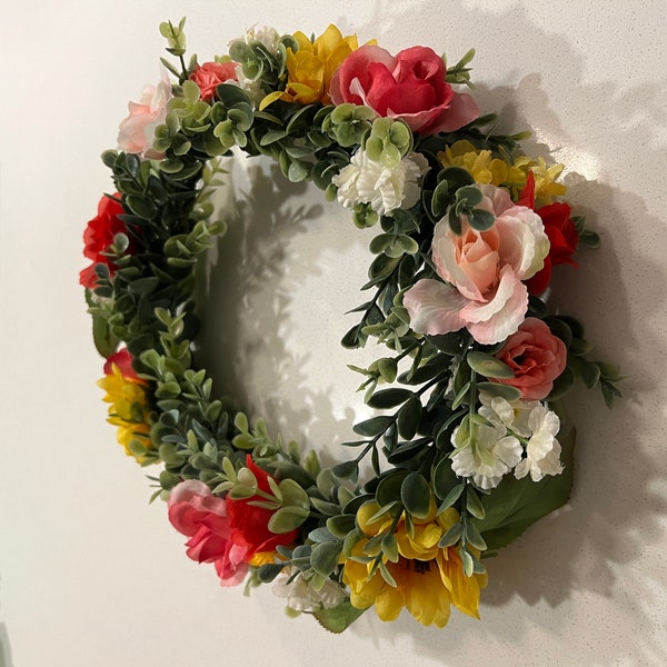 Midsommar Flower Crown, Spring Meadow Floral Headband, Artificial ...