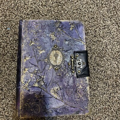 Gothic Diary Grimoire Custom Sketchbookbook of Shadows Spell Book ...