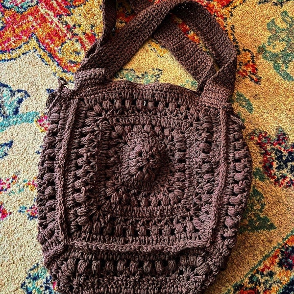 Tulip Square Trapeze Tote Crochet Pattern Instant PDF Download by ...