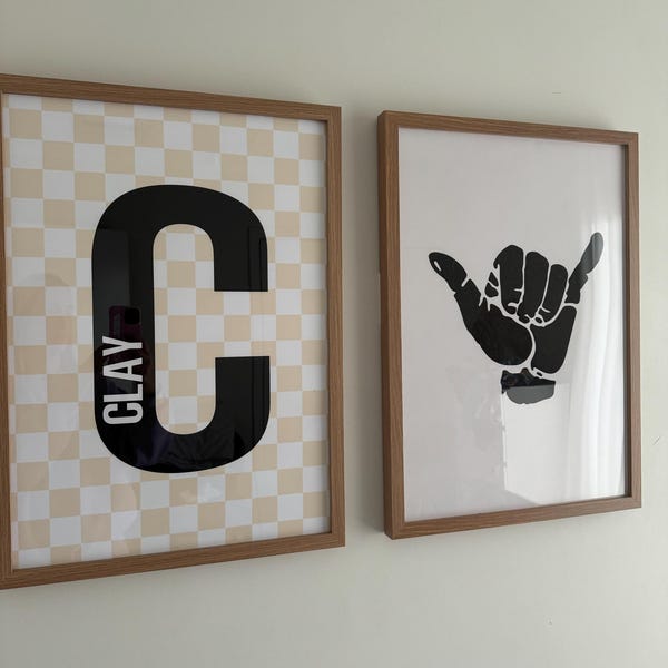Silly Goose Wall Art Cute Poster Pastel Girls Nursery Decor Farm Animal ...