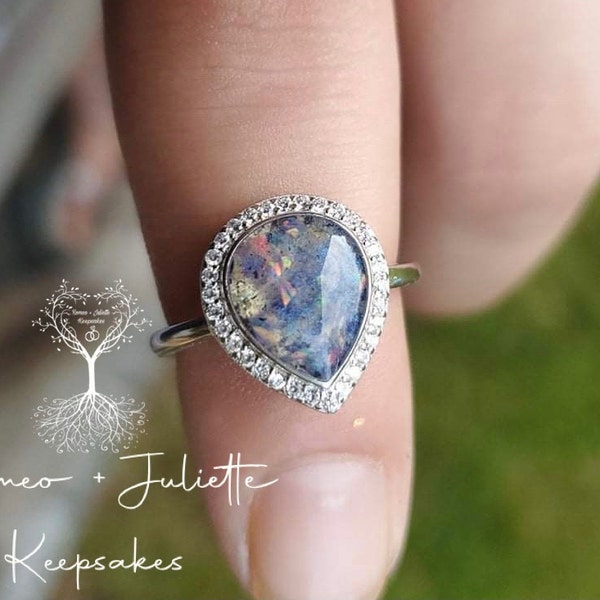 Keepsake Breast Milk Resin Ring Settings Round Solid Back 925 Sterling ...