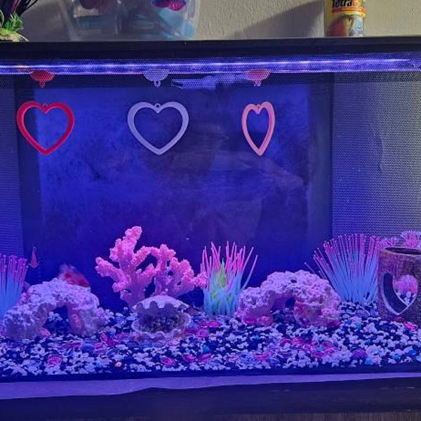 Mushroom Cave Aquarium Ornament, Customizable Fish & Shrimp Tank Decor ...