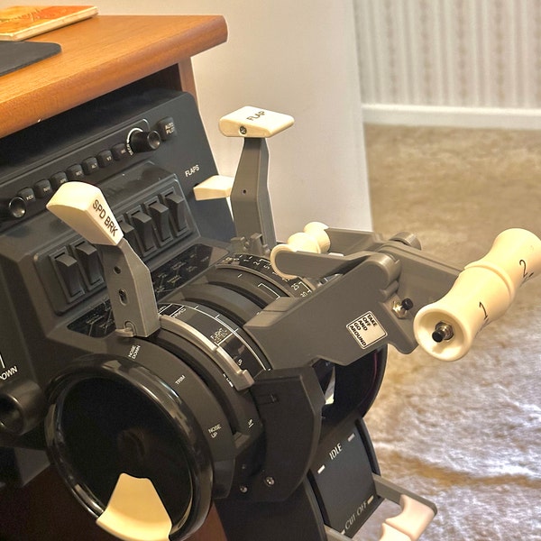 Boeing 747 Throttle Quadrant Addons for the Honeycomb Bravo Throttle ...