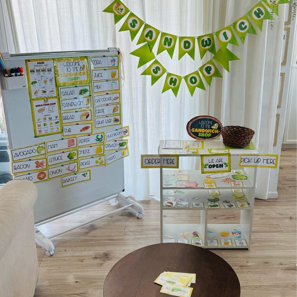 Lemonade Stand Dramatic Play Printable, Summer Pretend Play ...