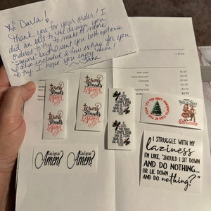 Clear Cast Decals CHRISTMAS TREES - Etsy