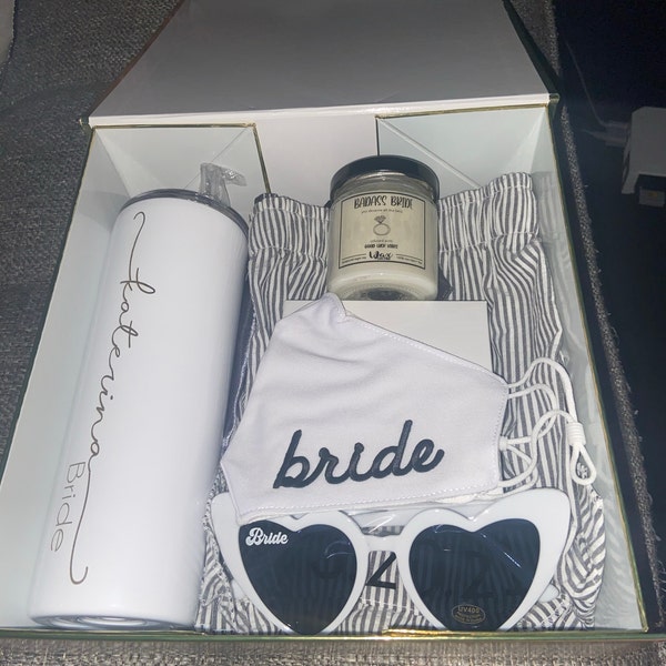 Personalized Gift for Bride, Wedding Gift, Honeymoon Pajamas, Bride to ...