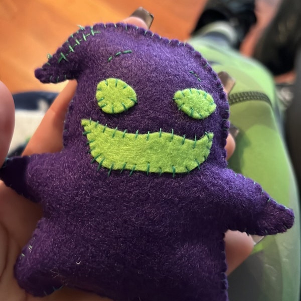 Felt Oogie Boogie Toy Sewing PDF and SVG Patterns, Halloween Pattern ...