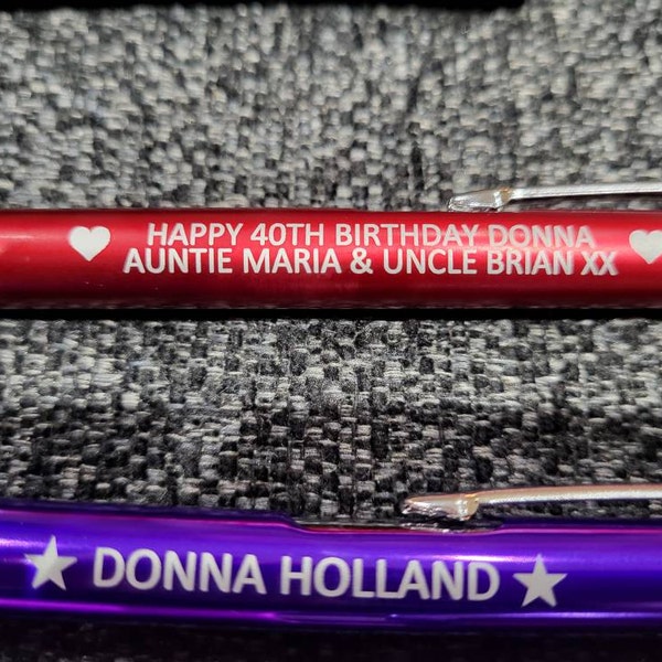 Personalised Pen, Engraved Ballpoint Pen, Promotional Pens, Custom ...