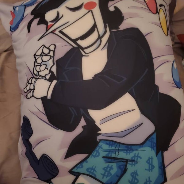 Spamton Deltarune Pillow Case Dakimakura - 2-way Tricot 20x28” - Etsy