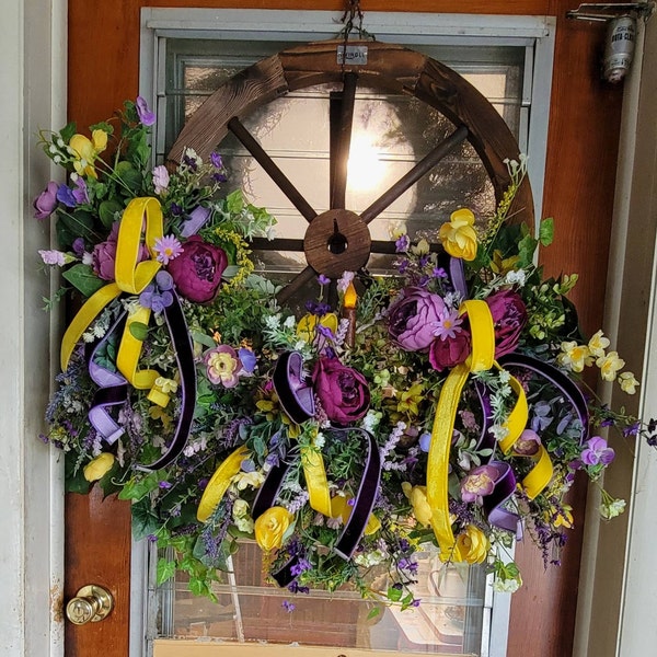 Boho Lasso Rope Wreath, Lariat Rope Bohemian Style Home Accent, Western ...