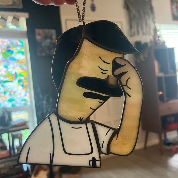 Wednesday Addams Stained Glass - Etsy