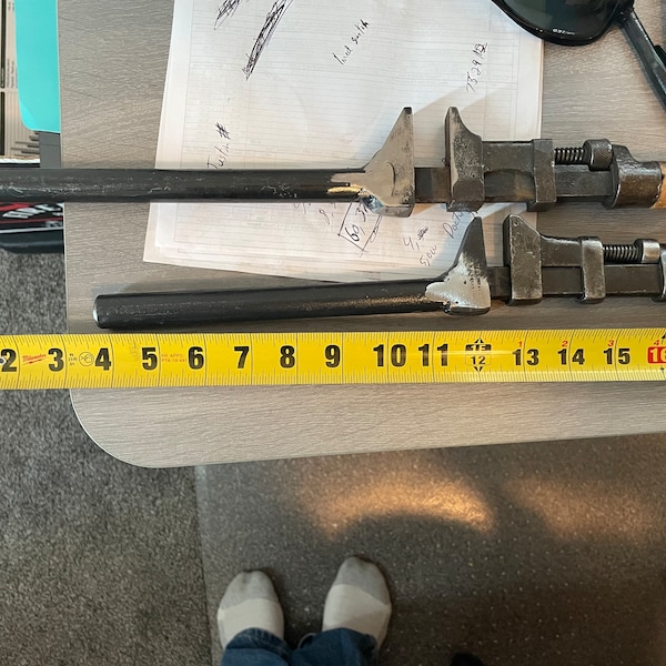 Blacksmith Twisting Wrench Scroll Anvil Forge Tools **SALE** Railroad ...