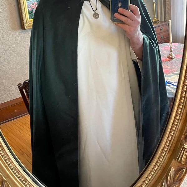 Hooded Monk Robe, Medieval Robe, Cultist Costume, Priest Habit, Ritual ... Hooded Monk Robe, Medieval Robe, Cultist Costume, Priest Habit, Ritual ...