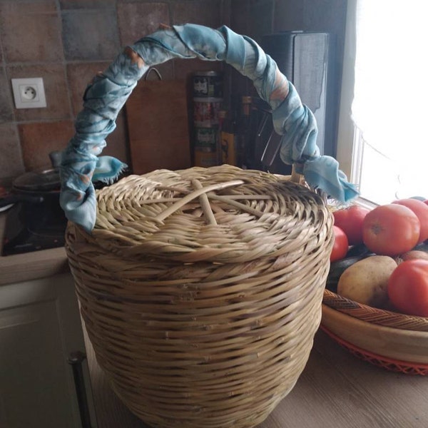 1.2 Kg Round Wicker Banneton With Extra-liner - Etsy