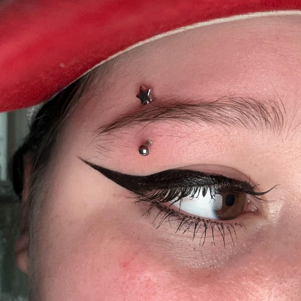 16g Star Eyebrow,eyebrow Ring, Star Barbell,rook Barbell,rook Earrings ...