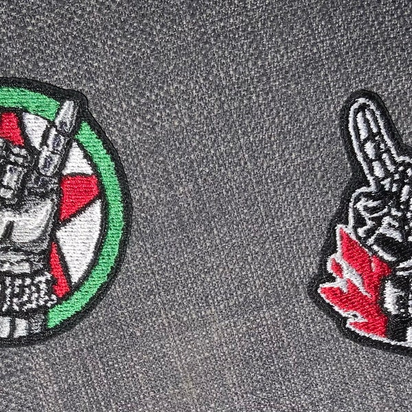 Cyberpunk 2077 Johnny Silverhand Logo Sew on Embroidered Patch - Etsy