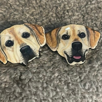 Custom Pet Pin dogs, Cats, Horses, Birds, Etc - Etsy