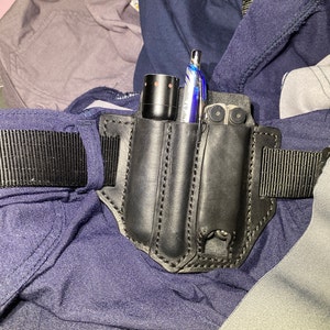 Custom Sheath for Leatherman Multi Tool and Flashlight EDC - Etsy