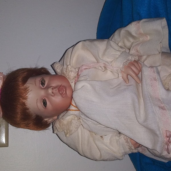 Rare Hand Painted Jesus Christ Porcelain Doll Collectible Religious ...