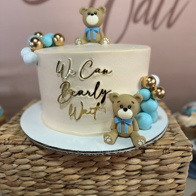 Elongated Acrylic Cross Cake Charm Slim Cross Baptism Cake Charm First ...