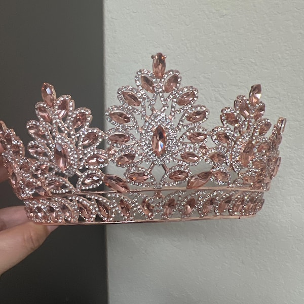 Red Tiara Quinceanera Tiara Wedding Tiara Princess Coronation Tiara ...