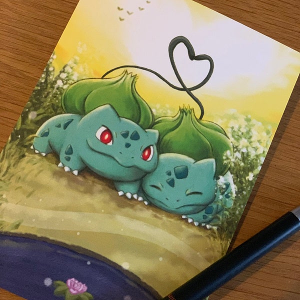 Hand Painted Altered Pokemon Card - Etsy