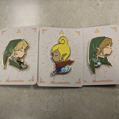 Twilight Princess Link & Zelda Hard Enamel Pin Loz Pins Pin Collection ...