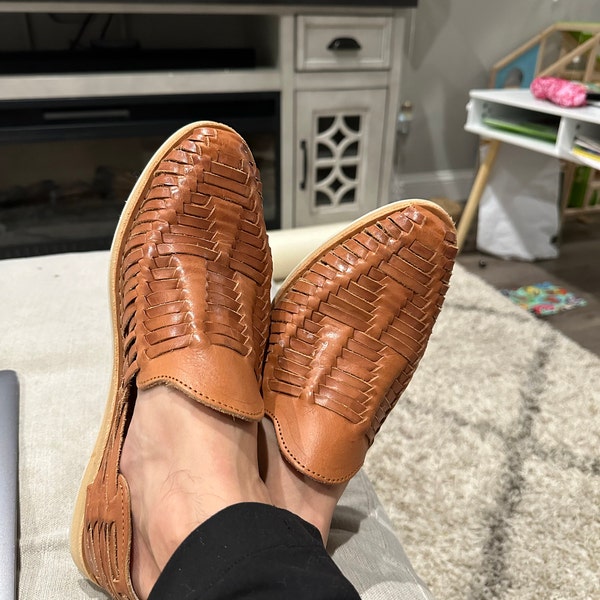 Men’s Artisanal Sandal. Mexican Leather Sandal. Mexican Huarache. Solid ...
