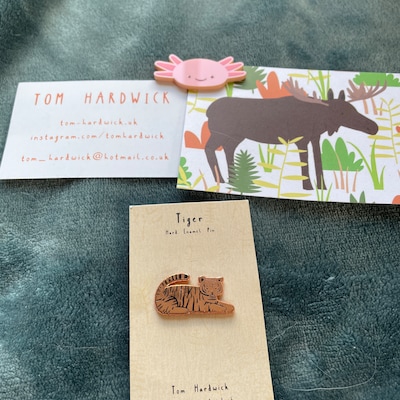 Animal Pins Mix and Match 3 or 5 Pins Hard Enamel Pins, Woodland ...