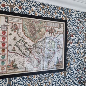 Old Map of Dublin Ireland in 1756 by John Rocque Large City | Etsy UK